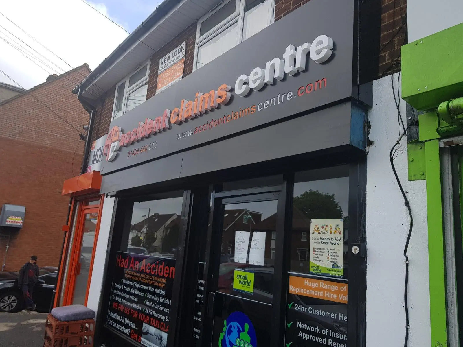 Oval Projection – First Stop Signs Print