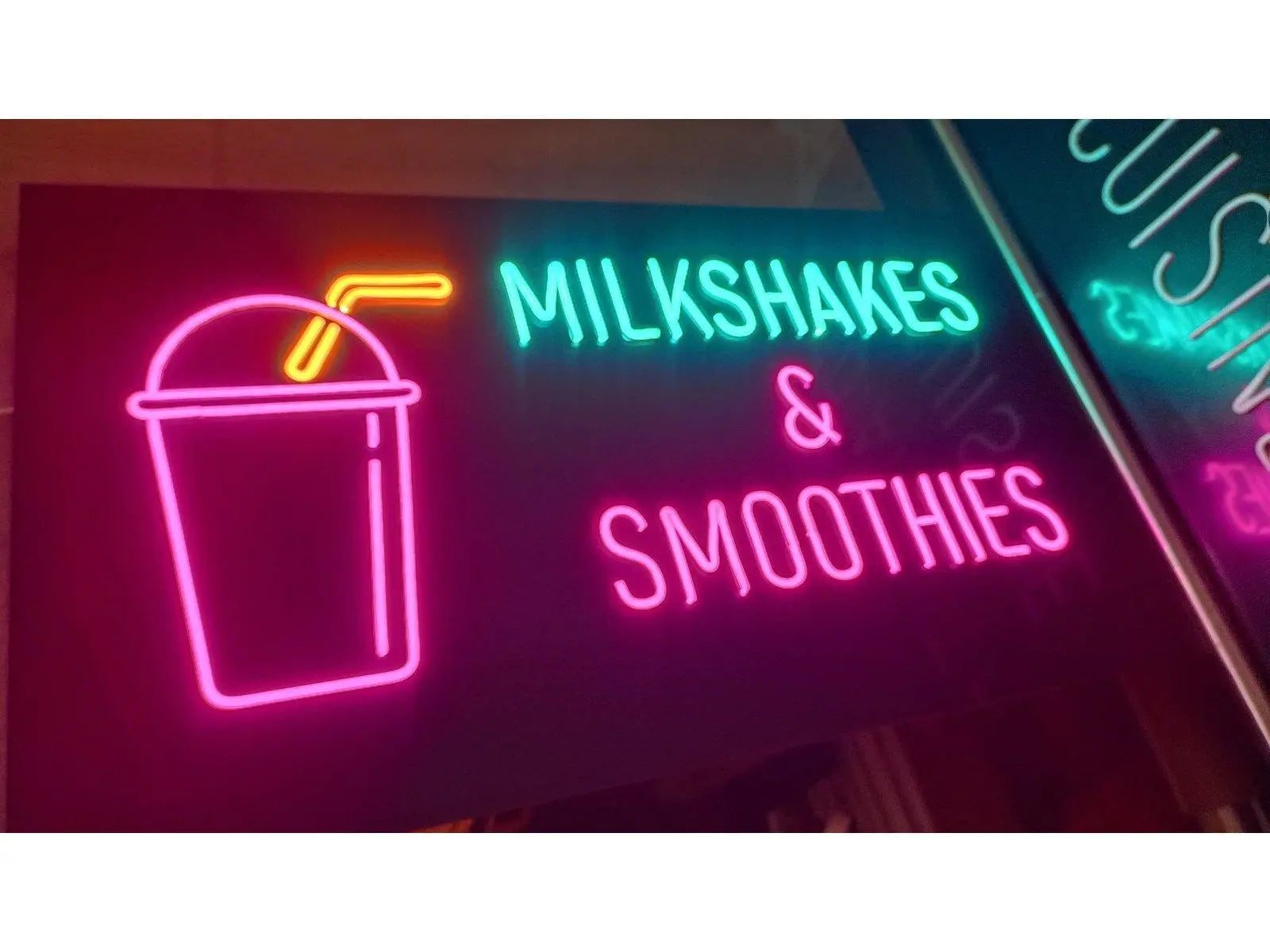 Neon Signs – First Stop Signs Print