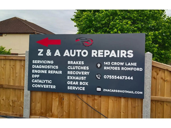 Trade Signs - First Stop Signs Print